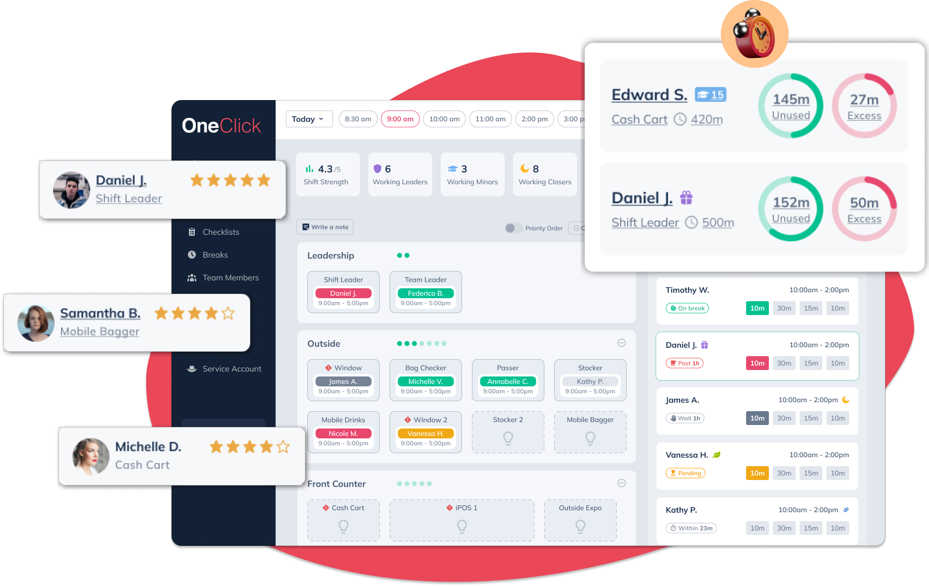 OneClickApp - One App To Manage Your Entire Team